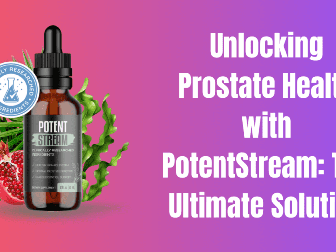 Prostadine: The Natural Prostate Support Dropper
